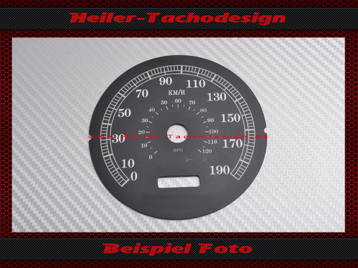 Speedometer dial for Harley Davidson Fat Boy 100th Anniversary 1999 t ...